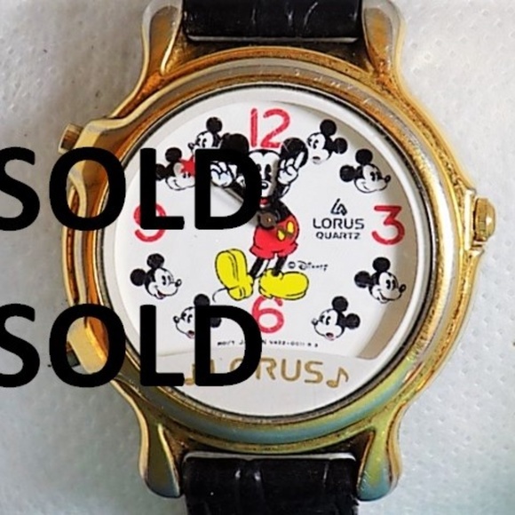 Lorus | Accessories | Disney Mickey Mouse Musical Character Lorus Watch ...